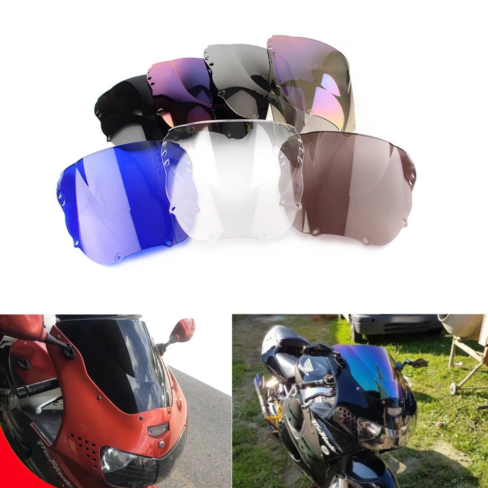 Motorcycle-Windscreen-Covers-Screen-Motorbikes-Deflector-Windshield-For ...