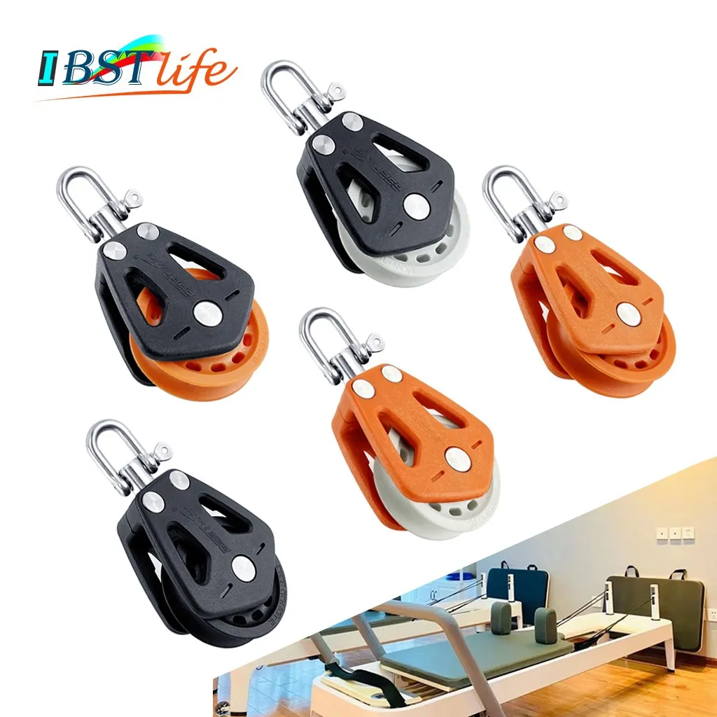 High-Load-Sheave-Block-Universal-Head-Single-Pulley-Swivel-Shackle ...