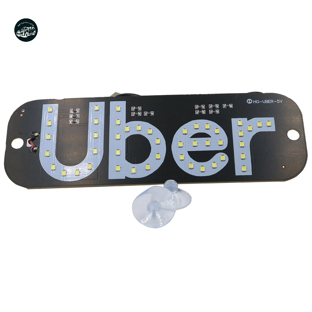 Taxi-LED-Car-Windshield-Cab-Indicator-Lamp-Sign-Blue-LED-Windshield ...