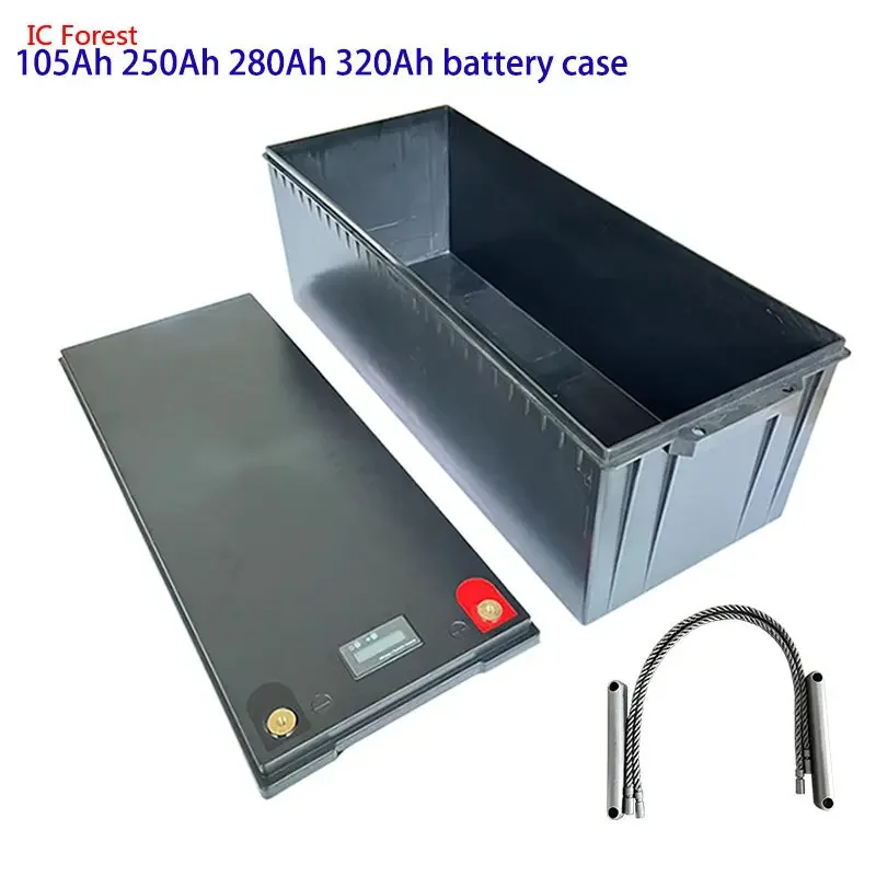 12V 24V Lifepo4 Battery Case 90ah 105Ah 200Ah 280Ah 320Ah Solar Cells ...