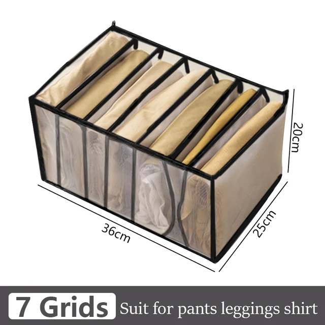 Jeans Organization Storage Box Closet Organizer Clothing Organization ...