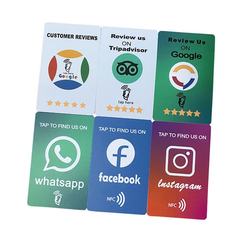 NFC-Standard-Card-Size-Google-Review-Card-Increase-Your-Reviews ...