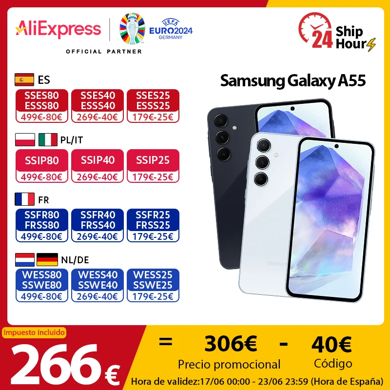 Global-Version-Samsung-Galaxy-A55-5G-Smartphone-120Hz-Super-AMOLED ...