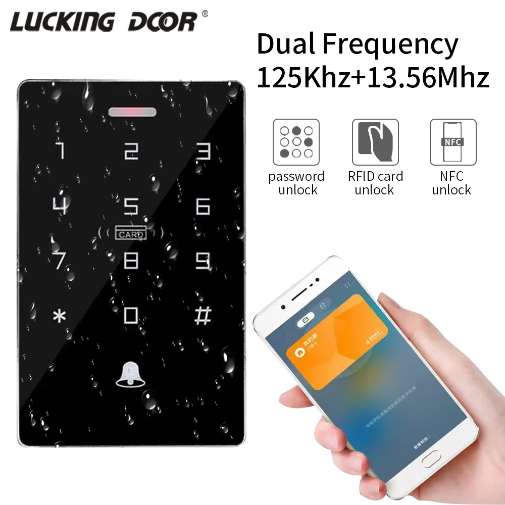 Outdoor-IP67-Waterproof-Access-Control-Keypad-RFID-125KHz-13-56MHZ ...