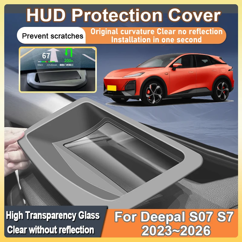 Cubierta de pantalla HUD para coche LHD para Deepal S07 S7 2023 2024 ...
