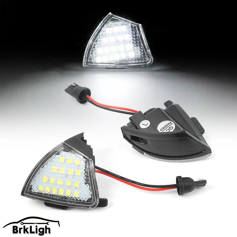 2x-Canbus-Led-Under-Side-Mirror-Puddle-Light-Module-For-VW-Golf-5-GTI ...