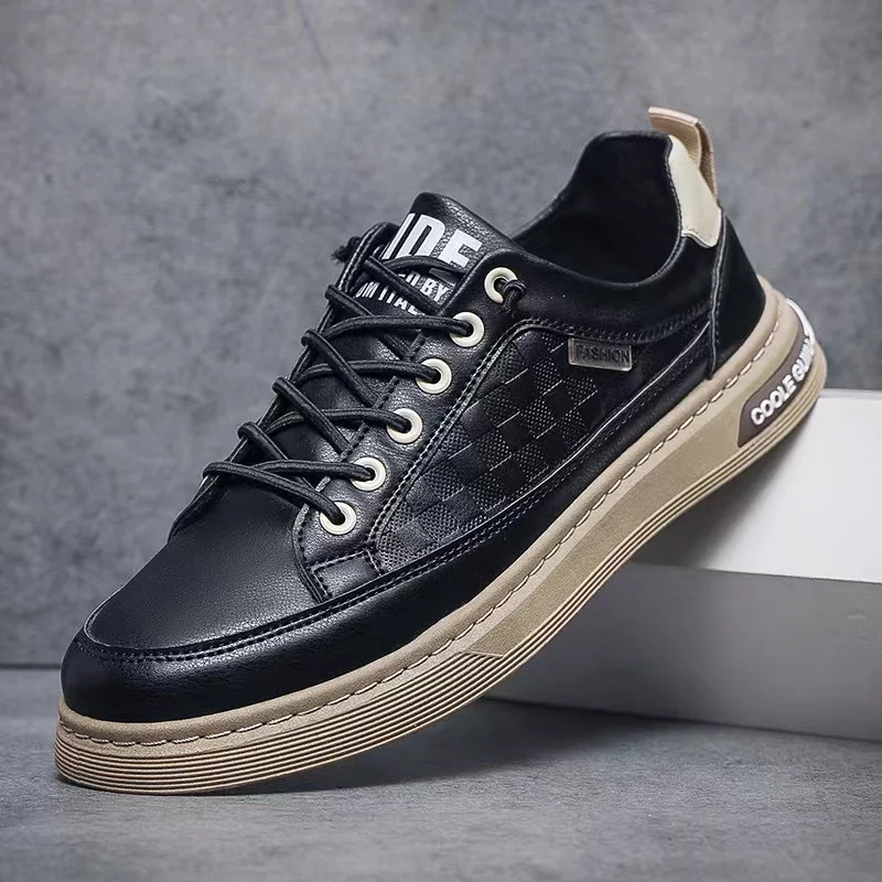 Mens Sneakers Vulcanize Cheap | Cheap White Sneakers Men | Cheap Spring ...