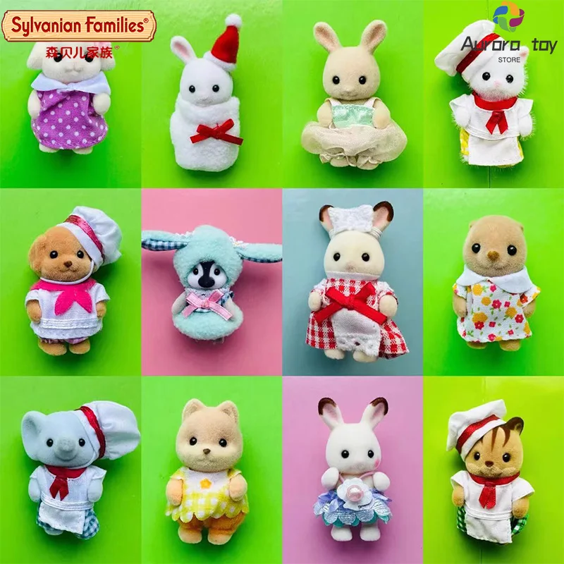 Figuras-de-Anime-Mini-Sylvanian-Family-para-ni-a-mu-eco-de-vestir ...