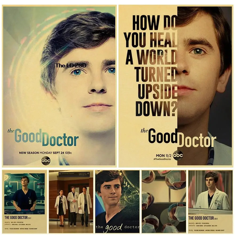 Hot-Movie-The-Good-Doctor-movie-Poster-Gift-Fashion-Style-Vintage-Kids ...