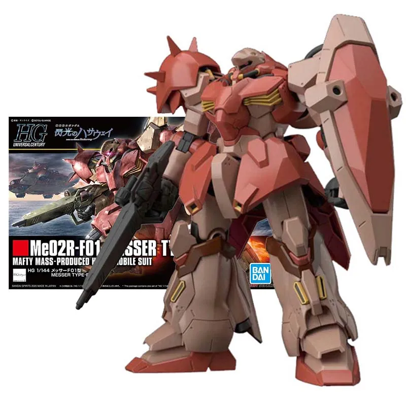 Bandai-Original-Gundam-Model-Kit-Anime-Figures-HG-Me02R-F01-Messer-Type ...