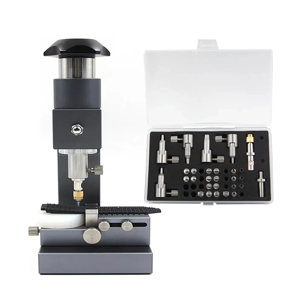 Deluxe Leather Hole Punch Tool Multifunctional Watch Strap Puncher Round/Square/Oval Hole ...