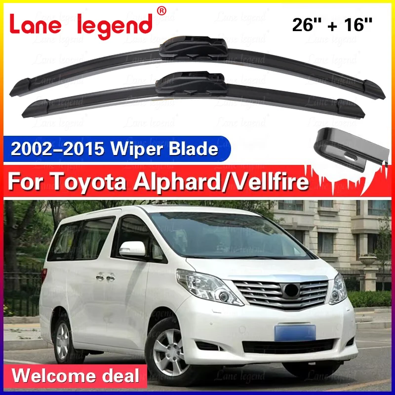 For Toyota Alphard Vellfire 10 20 2002~2015 AH10 AH20 Accessories ...