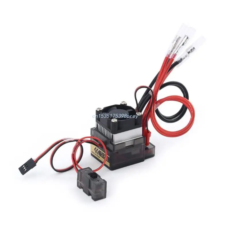 Brushed Motor 550 2-4S 20Ax2 Brushed ESC Speed Controller For RC Boats ...