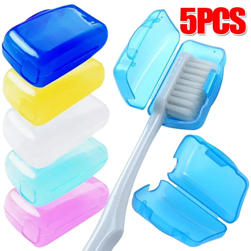 5Pcs-set-Portable-Toothbrush-Head-Cover-Caps-Tooth-Brush-Protector-Case ...