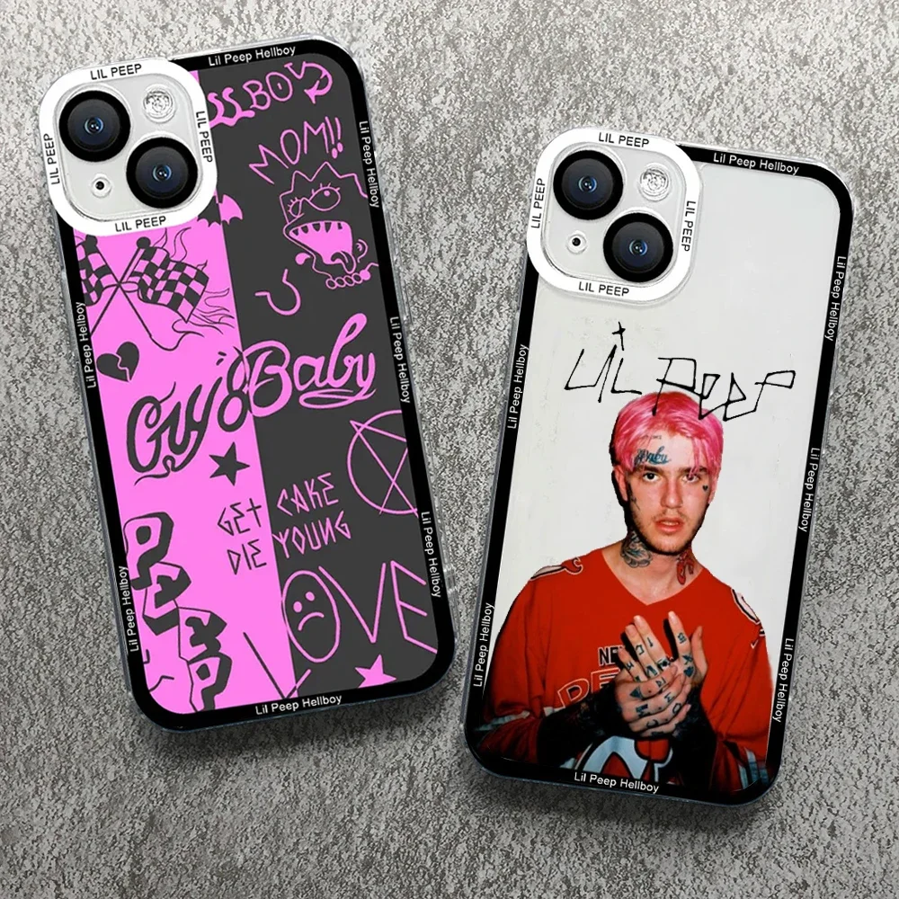 Lil Peep Hellboy Love Phone Case For iPhone 17 16 11 12 13 14 15 Pro ...