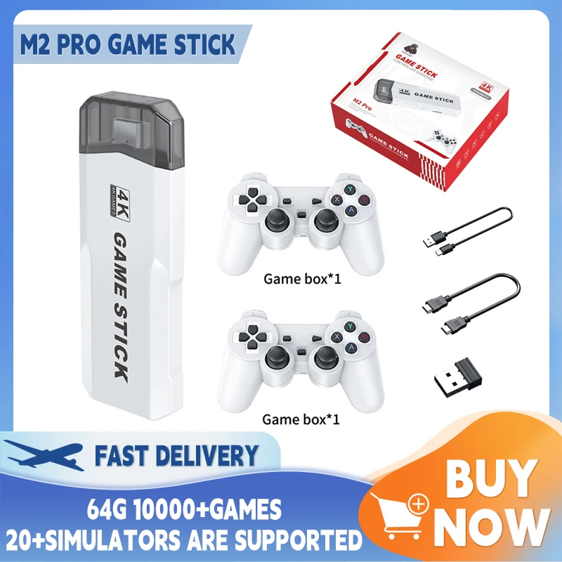 Stick-Retro-Nost-lgico-Video-Game-M2-Pro-Game-Stick-Sa-da-HDMI-2-4G ...