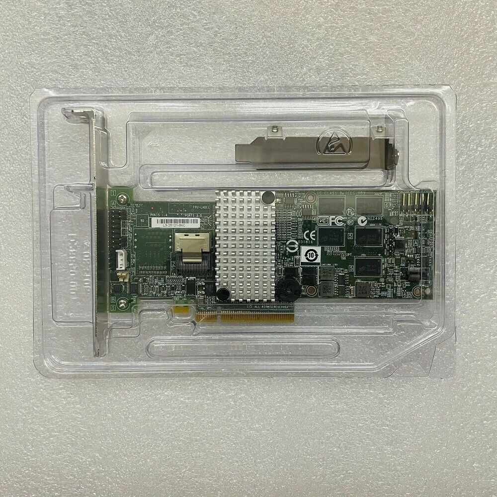 Lsi megaraid sas/sata 9260 4i 4 port 6 gb/s cartão raid interno pci e ...