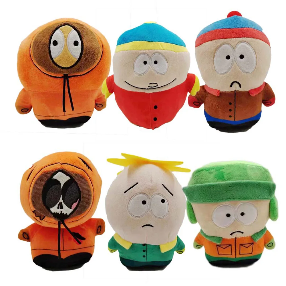 South-Park-Cartoon-Plush-Toy-Stan-Marsh-Eric-Theodore-Cartman-Butters ...