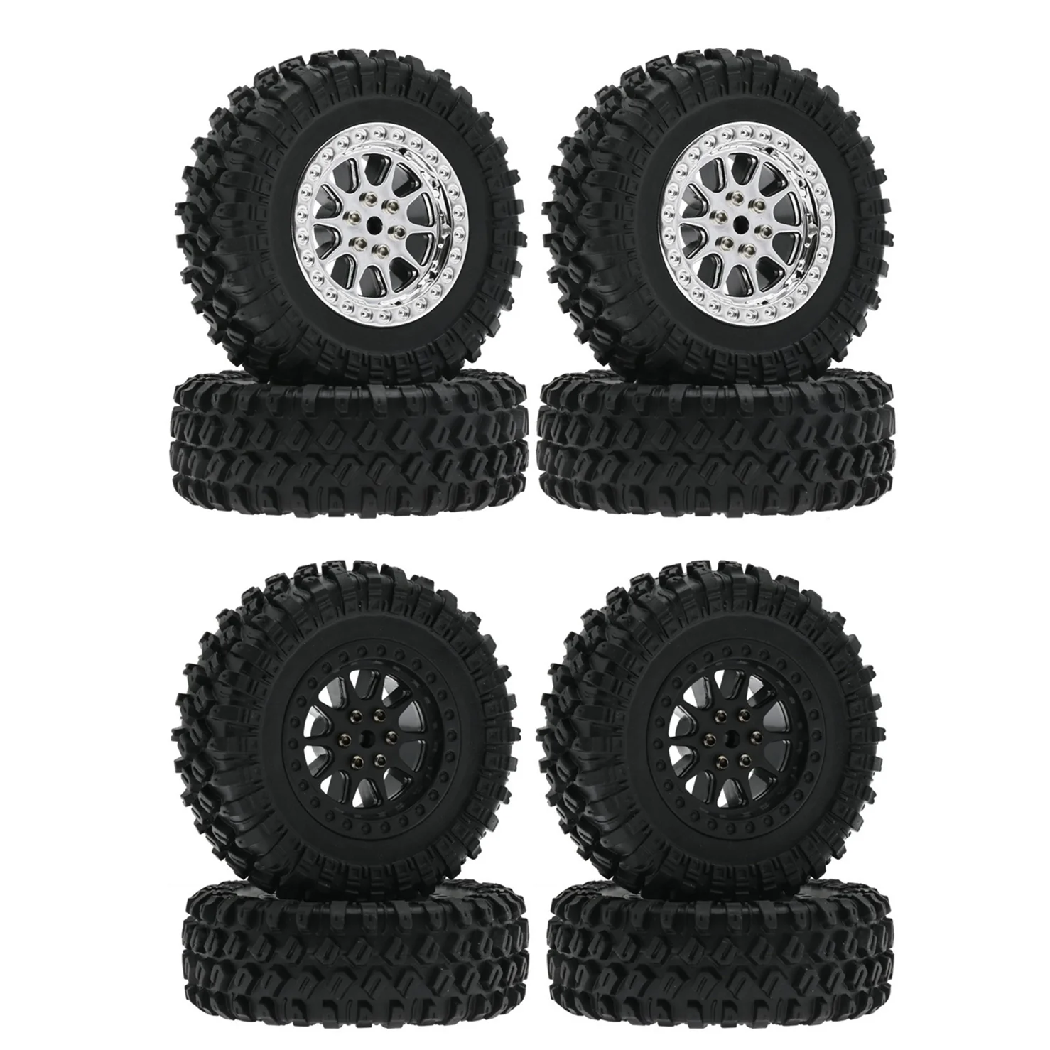 MN D90 MN98 MN99S WPL C14 C24 C34 B14 B24 70mm Tire Tyres Wheel RC Car ...