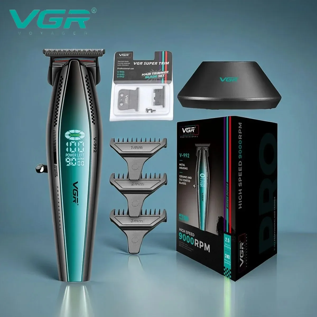 VGR-Hair-Trimmers-Professional-Hair-Trimmer-Metal-Haircut-Machine-9000-RPM-Hair-Clipper-LED ...