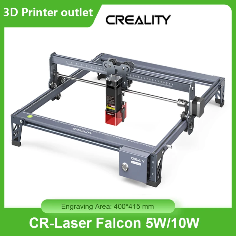 Creality CR-Laser Falcon Machine 10W 3D Engraver Laser 0.06mm High ...