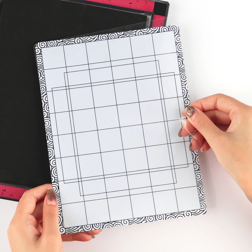 Multi-use Low Tack Mat For Scrapbooking Card Mking Stick And Stamp Mat ...