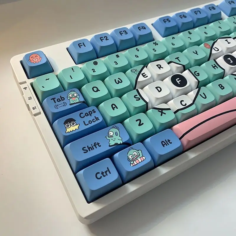 Sanrio-Kawaii-Anime-Hangyodon-Keycaps-PBT140-Keys-Cute-Cartoon ...