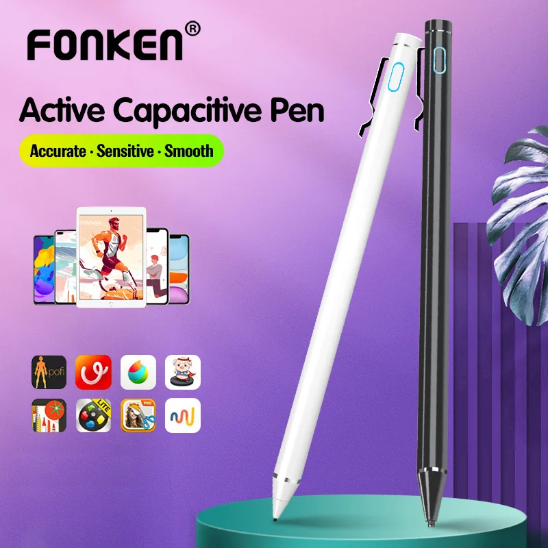 FONKEN Universal Stylus Pen for Ipad Samsung Android Tablet Pen Touch ...