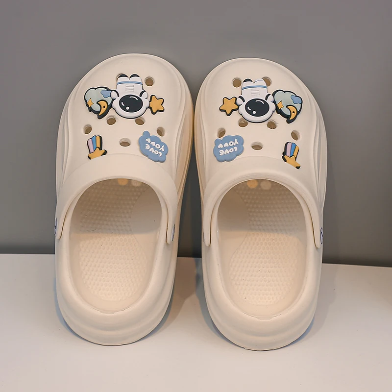 Crocs-gruesos-para-ni-os-suelas-suaves-sensaci-n-de-caca-zapatillas ...