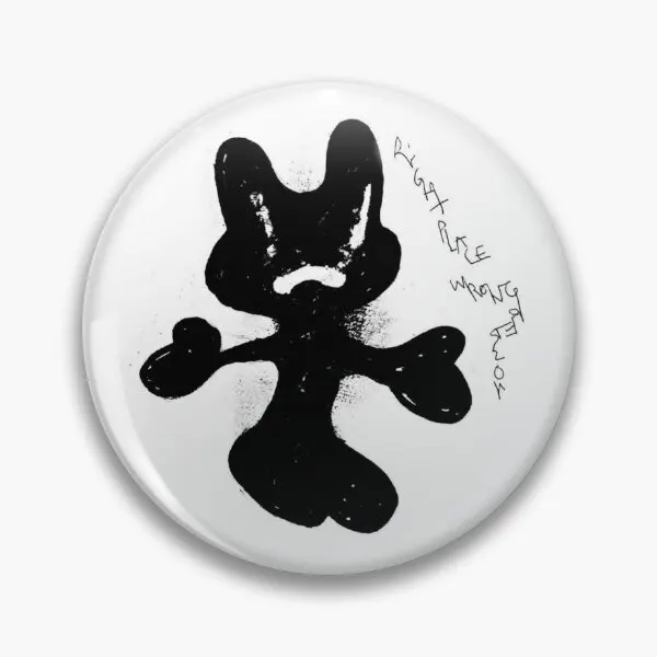 Rpwp Soft Button Pin Decor Badge Collar Cute Fashion Brooch Creative ...