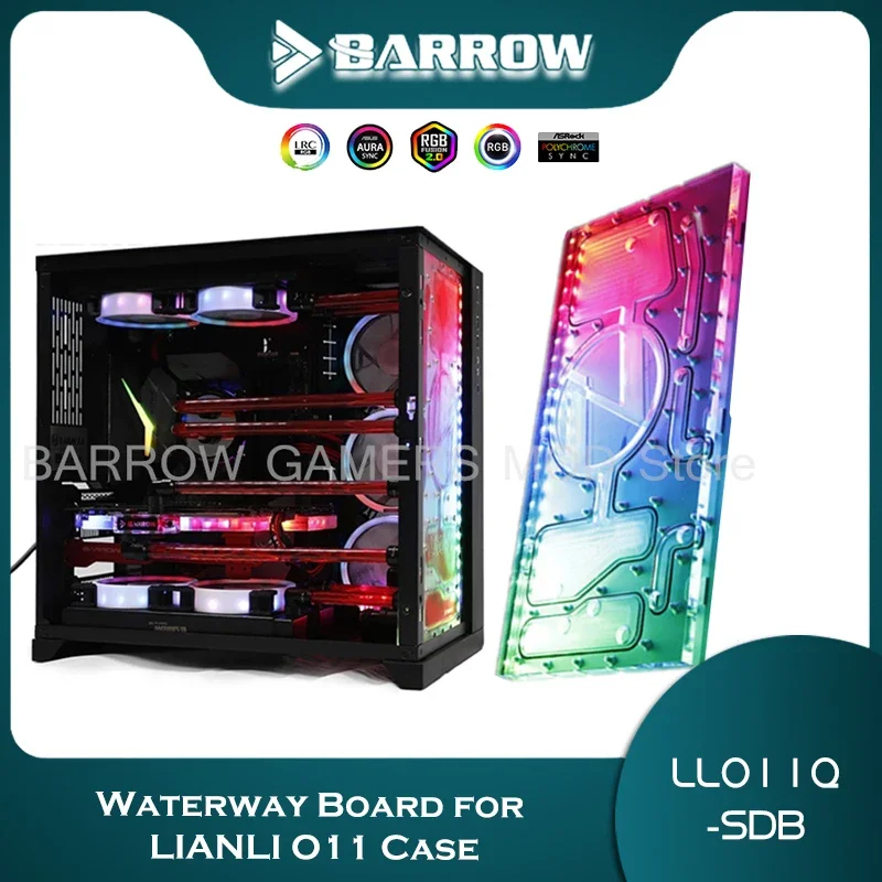 Barrow Distro Plate For LIANLI O11 Case ,Waterway Board Reservoir With ...