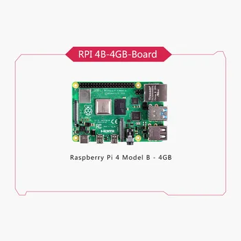 Original Raspberry Pi 4 Model B 4B RAM 4GB Core 1.5Ghz 4K Micro HDMI ...