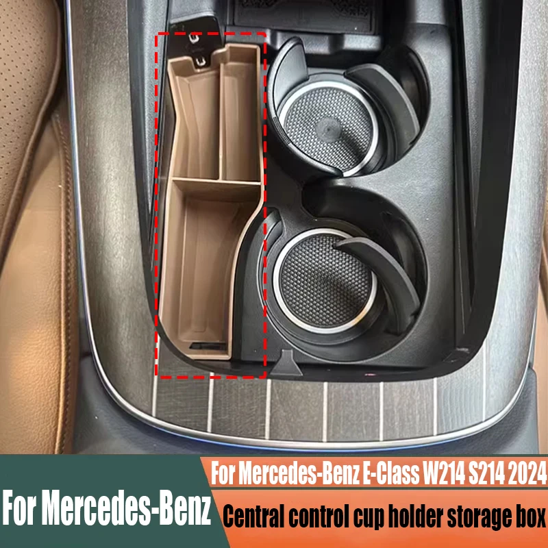 For Mercedes-Benz E-Class W214 S214 2024 central control water cup ...