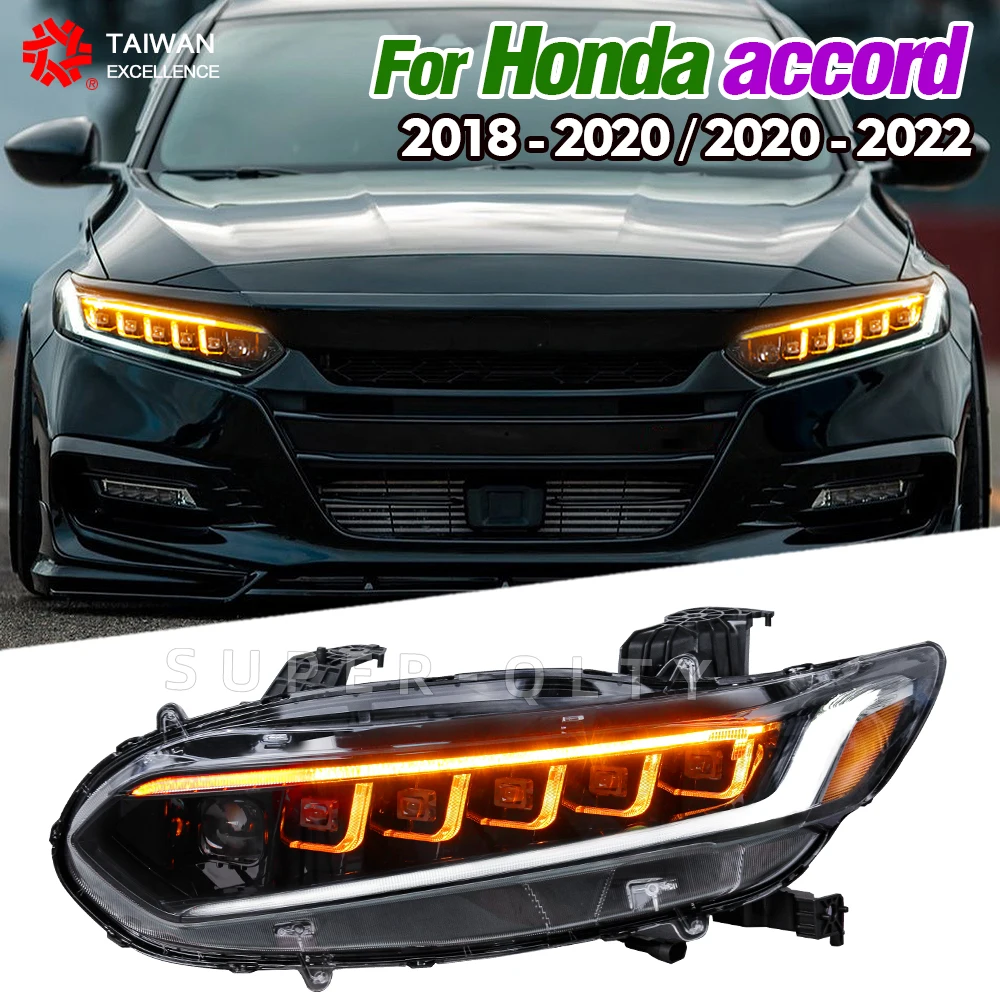 Car-Lights-for-Honda-Accord-G10-2018-2022-LED-Headlight-DRL-Turn-Signal ...
