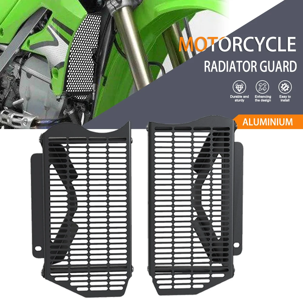KLX-250S-Motorcycle-Radiator-Guards-Grille-Grill-Guard-Cover-Protection ...