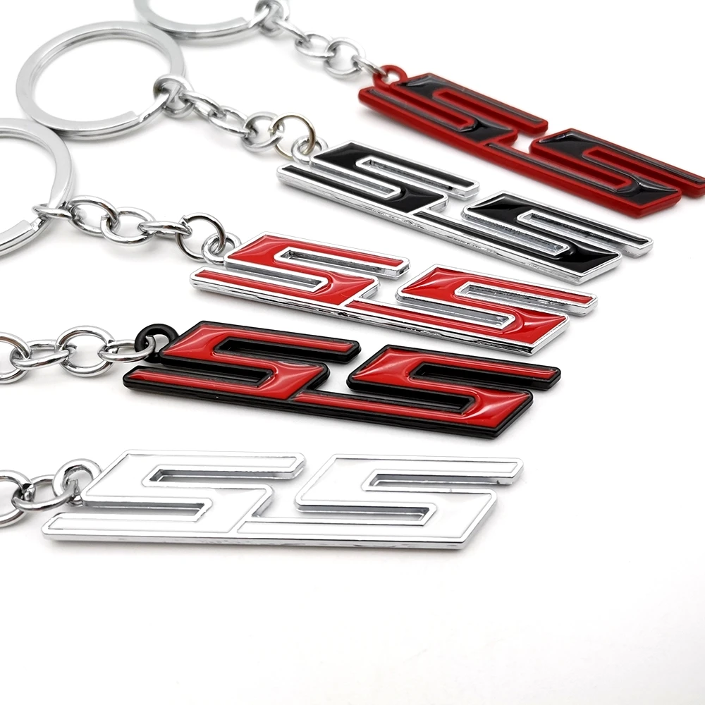 SS-Car-Keychain-Keyring-Key-Chain-Ring-Holder-for-Chevrolet-SS-Sport ...
