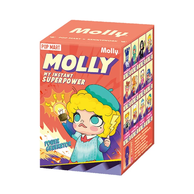 POP MART MOLLY My Instant Superpower Series Mystery Box 1PC/12PCS ...