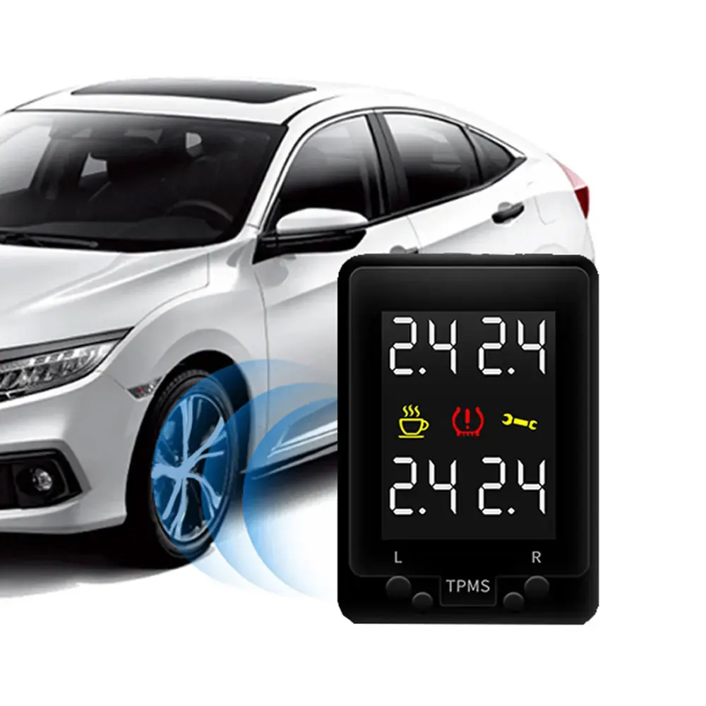 Car-OBD-TPMS-Tire-Pressure-Monitor-System-Digital-Temperature ...