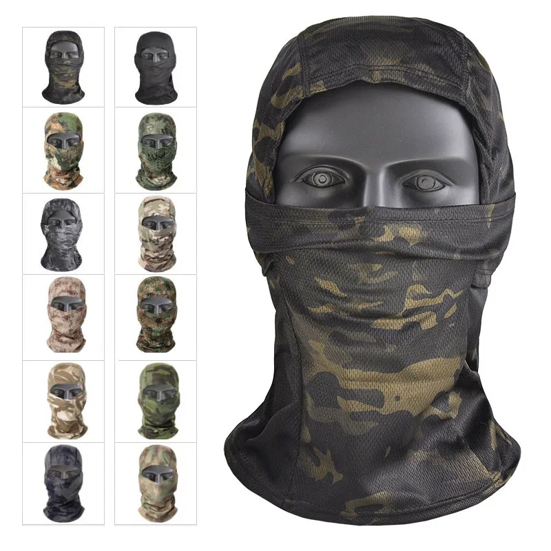 Balaclava Camouflage Hunting | Mask Balaclava Military Helmet ...