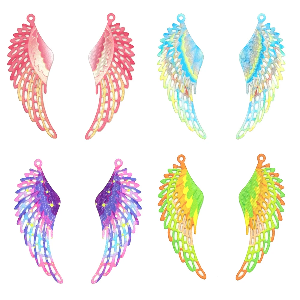6pcs-19-50mm-Multicolor-Filigree-Wing-Charms-Hollow-Colorful-Wing ...