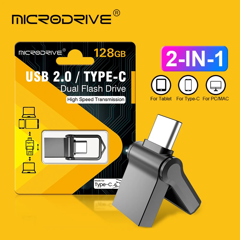Mini unidad flash USB 2.0 tipo C Ultra Dual de 16 GB, 32 GB, 64 GB y ...