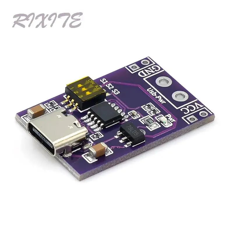 Type-C QC AFC PD2.0 PD3.0 To DC Spoof Scam Fast Charge Trigger Polling Detector USB-PD Notebook ...