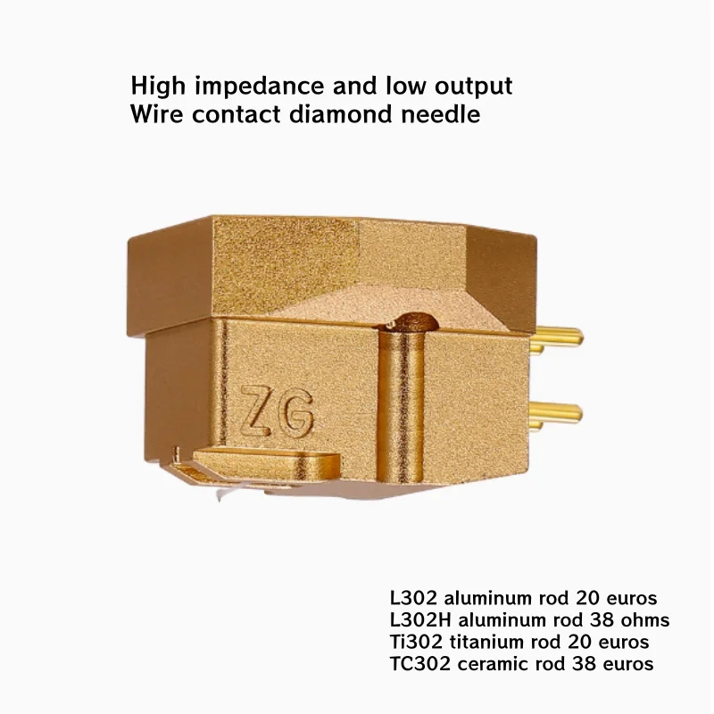 302 MC cartridge low output linear contact diamond needle cartridge ...