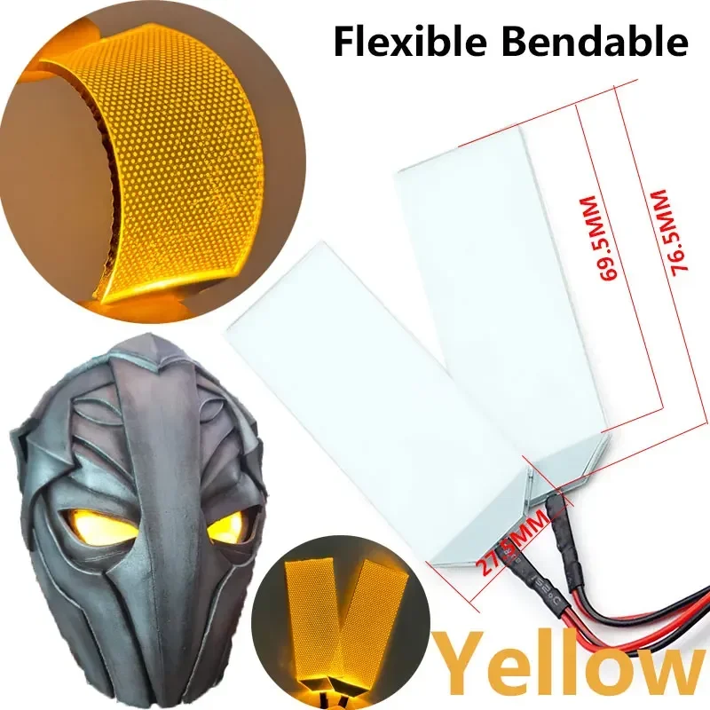 Yellow-Bendable-Cosplay-Led-Eyes-Kits-Remote-Control-Touch-Switch ...