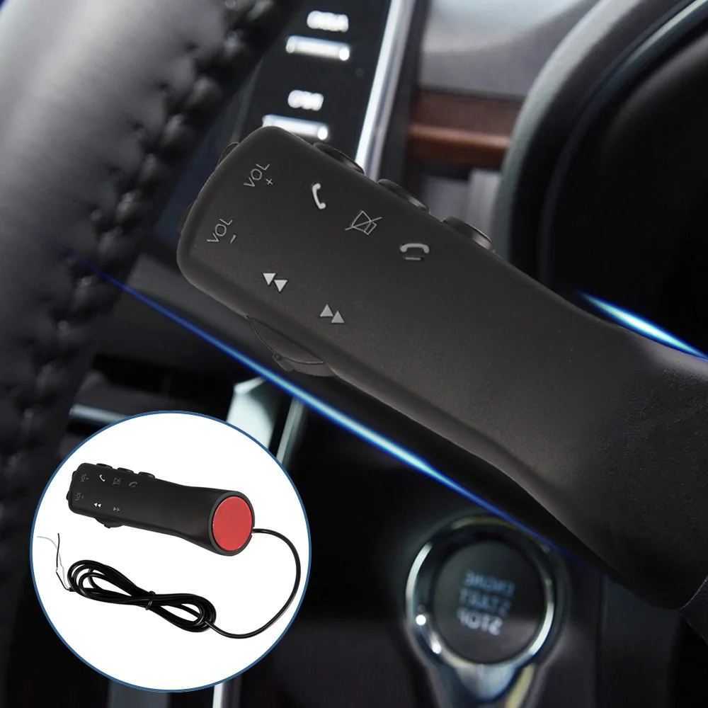 Car-Steering-Wheel-Control-Button-Remote-Control-7-Keys-for-Car-Radio ...