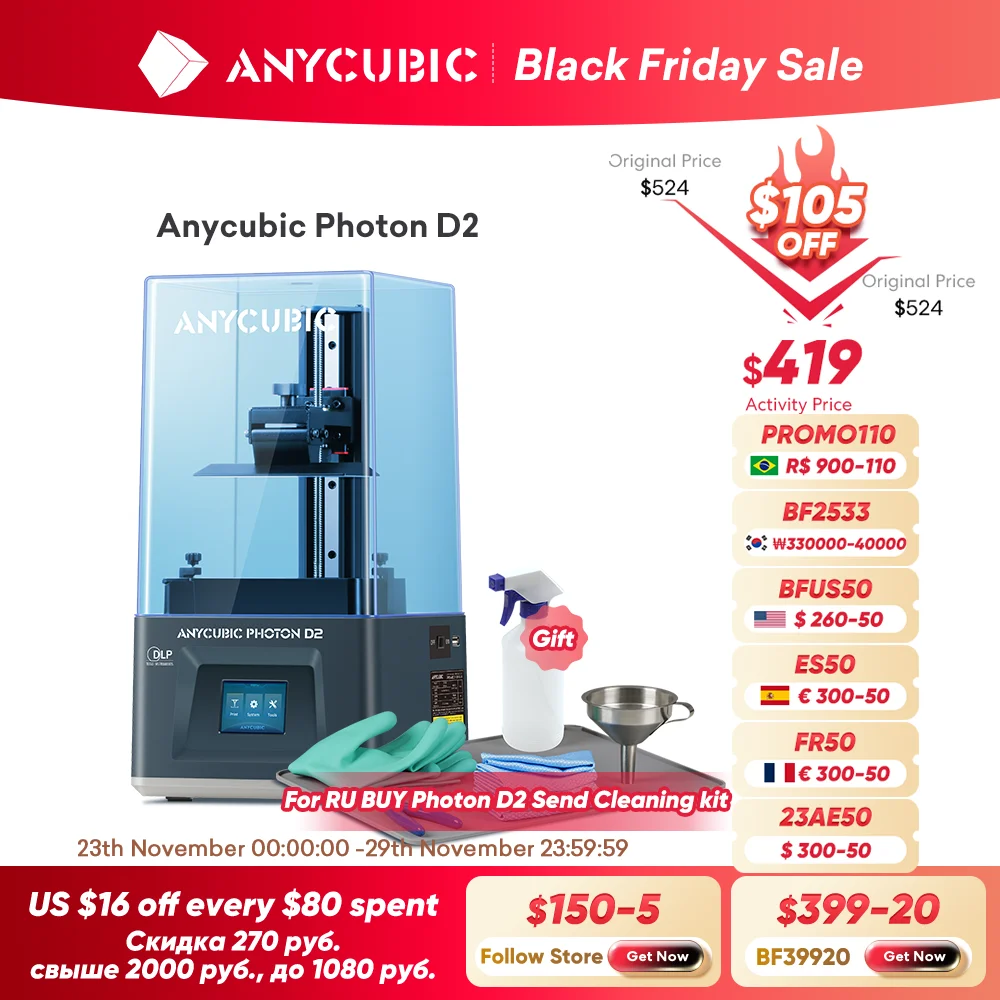 ANYCUBIC-Photon-D2-DLP-3D-Printer-Double-Algorithms-Ultra-High ...