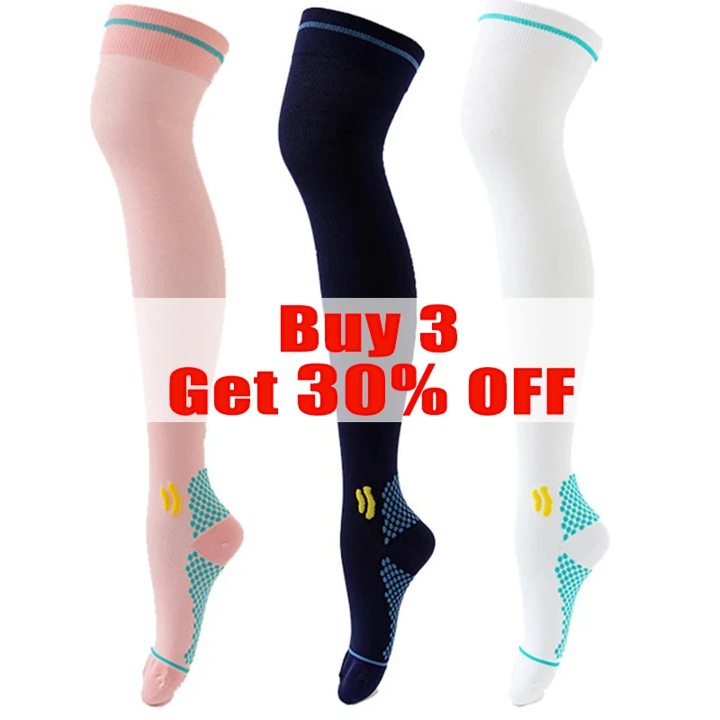 Bas-de-Compression-au-dessus-du-genou-pour-Marathon-escalade-randonn-e ...