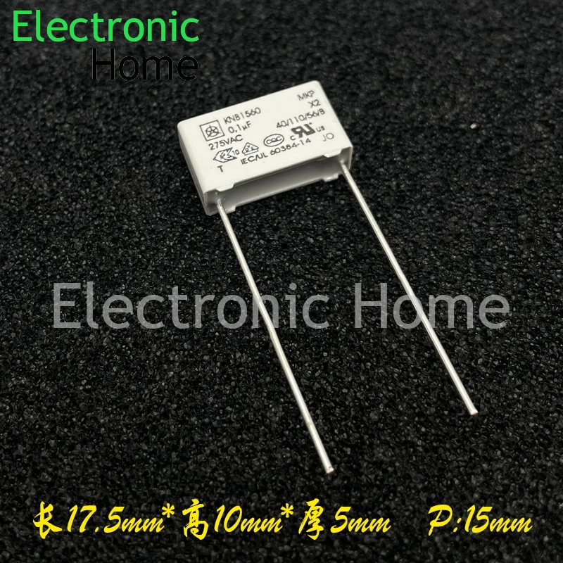 20PCS/LOT ISKRA Akefa MKP 0.1uf 104 100nf 275v 305v safety capacitor ...