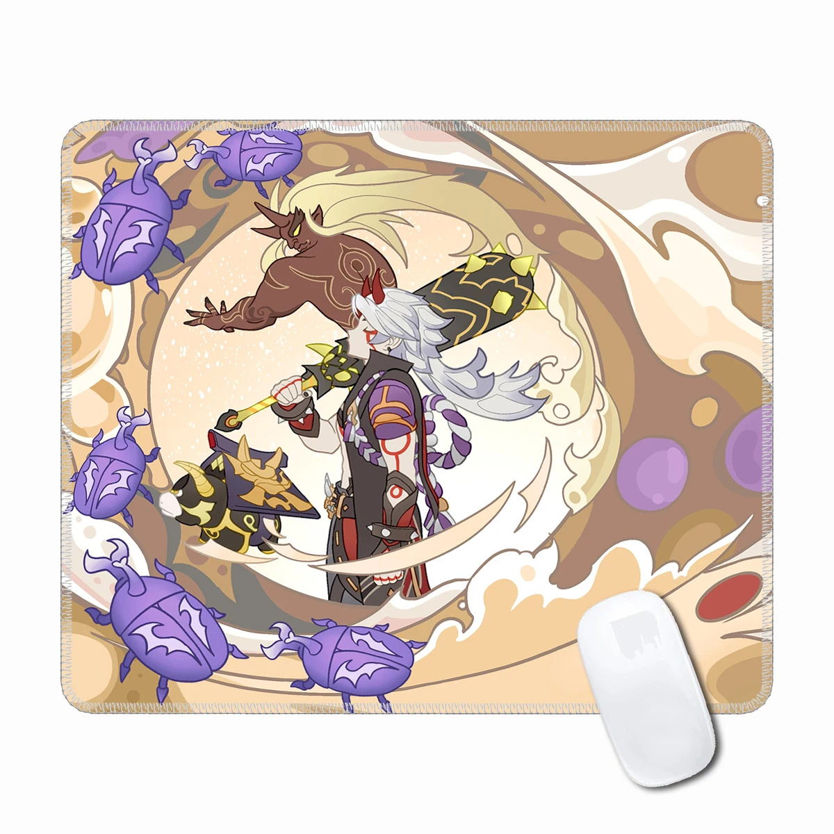 Japanese-Desk-Mat-Genshin-Impact-Mouse-Pad-Anime-Small-Arataki-Itto ...