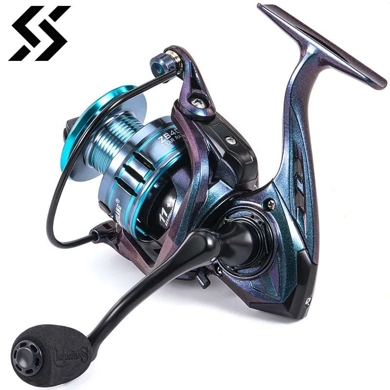Sougayilang-Spinning-Reel-1000-2000-3000-4000-Size-Max-Drag-8KG-Fishing ...